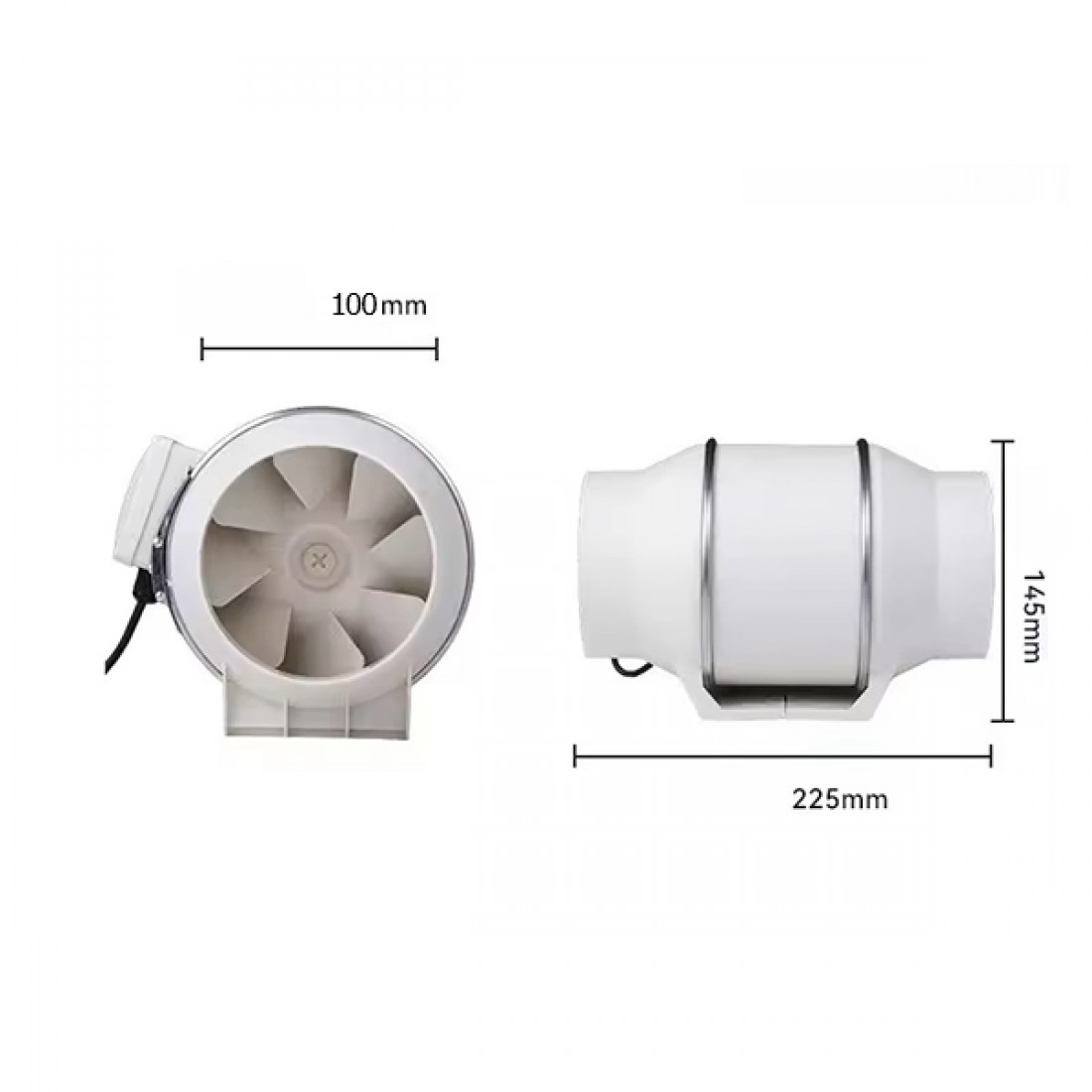 Exaustor Axial Micro 100mm